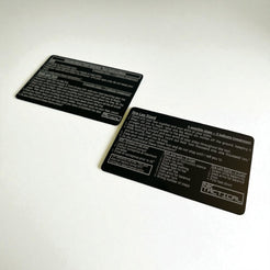 Metal SFST Instruction Card – Field Sobriety Test Reference Tool – NK ...