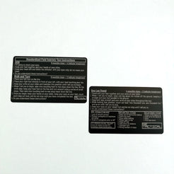 Metal SFST Instruction Card – Field Sobriety Test Reference Tool – NK ...