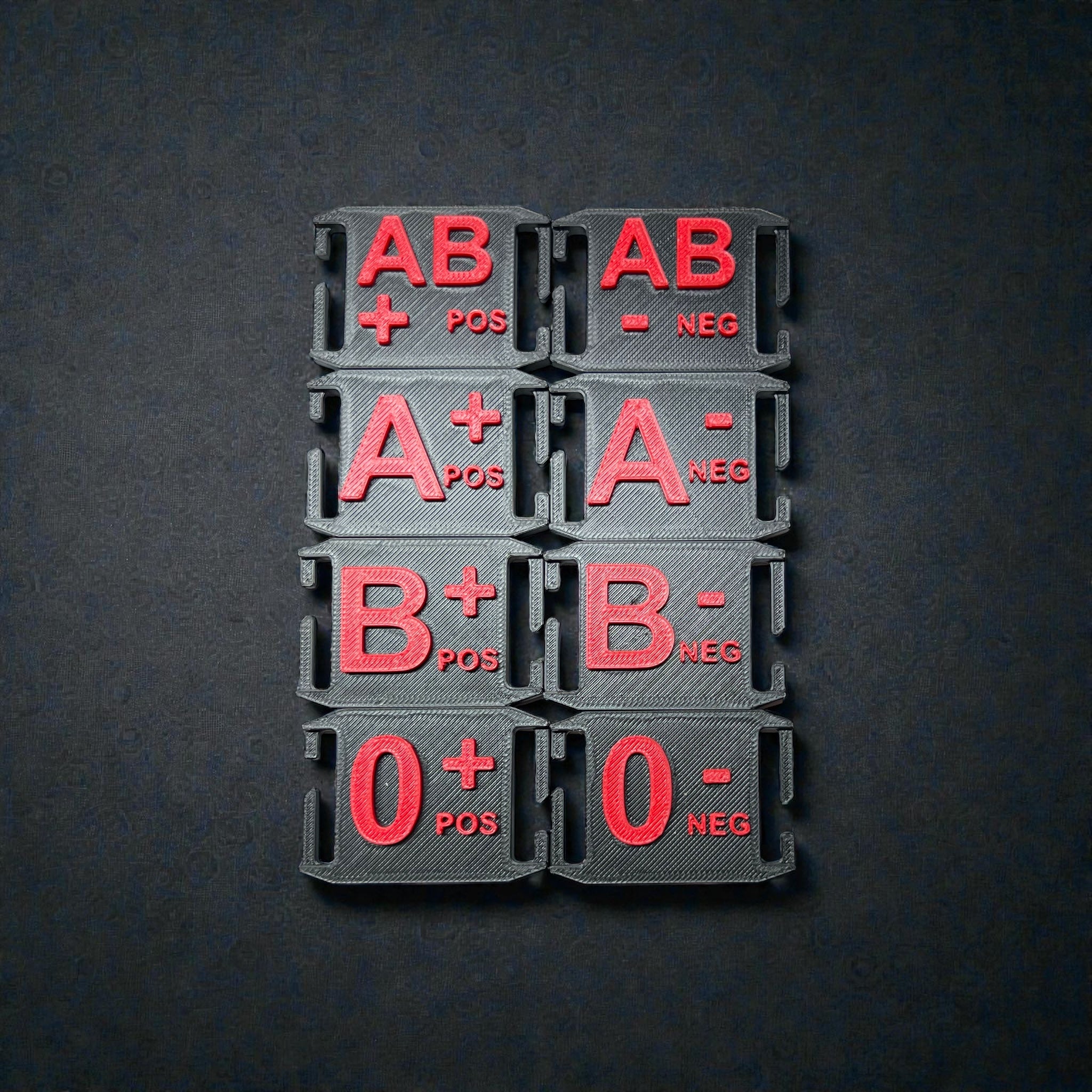 MOLLE Mounted Blood Type Tag – Tactical Medical ID Marker | NK Tactica ...